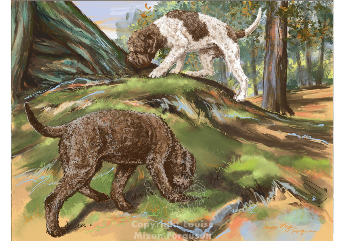 Treasure Hunt - Limited Edition Print – Louise Mizen Ferguson