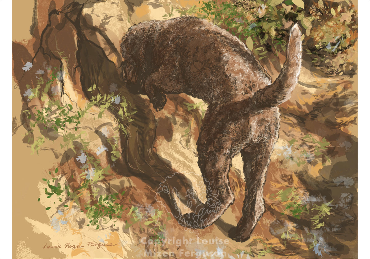 Woodland Forage - Limited Edition Print – Louise Mizen Ferguson